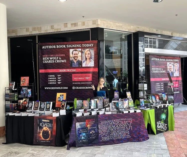 How I Sell More Books at Live Events