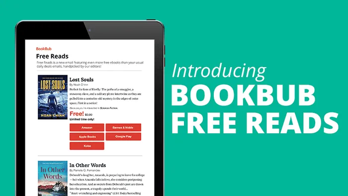 Introducing Free Reads from BookBub