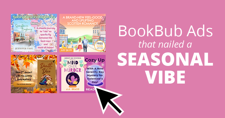 12 Design Examples to Inspire Your Seasonal Book Ads