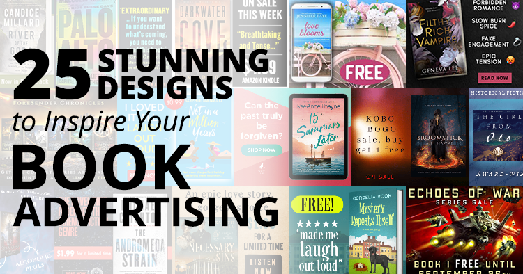 25 Stunning Design Examples to Inspire Your Book Advertising