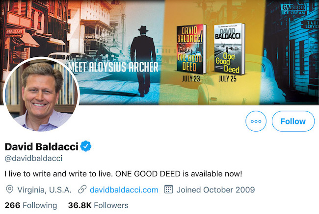 Authors on Twitter: 55 Stunning Header Image Examples