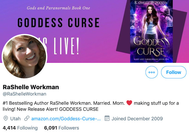 Authors on Twitter: 55 Stunning Header Image Examples