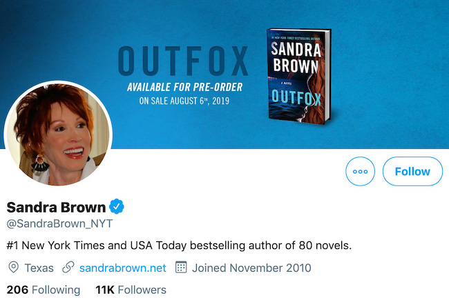 Authors on Twitter: 55 Stunning Header Image Examples