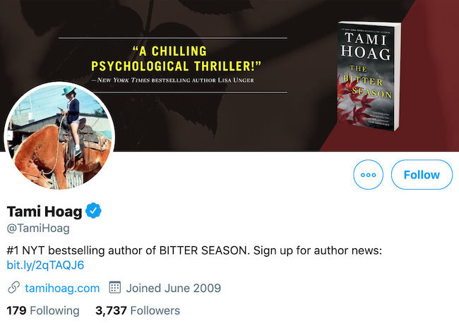 Authors on Twitter: 55 Stunning Header Image Examples