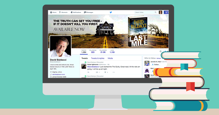 Authors on Twitter: 43 Stunning Header Image Examples