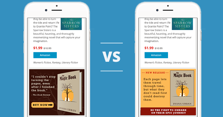 How to Test Your BookBub Ad Designs to Get Better Results