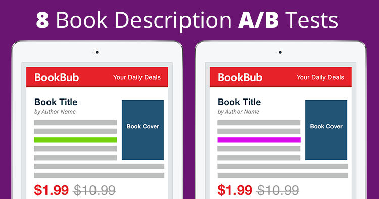 8 Book Description A/B Tests You Need to See