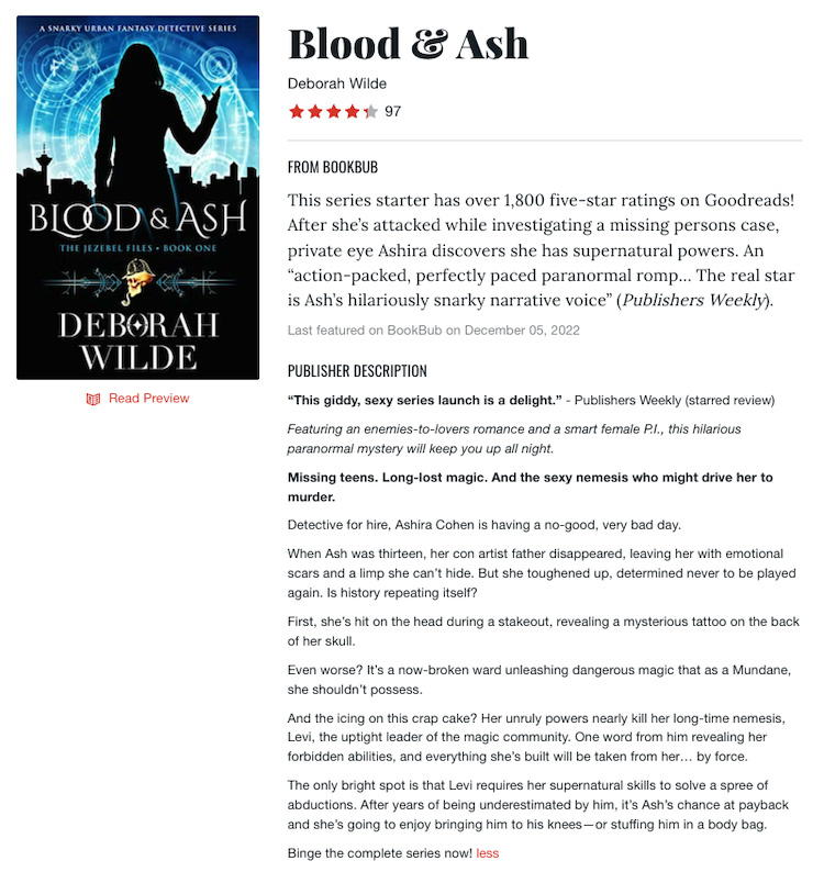 How to Write a Book Description: Tips from BookBub Editors