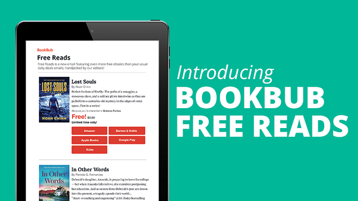Introducing: Free Reads from BookBub
